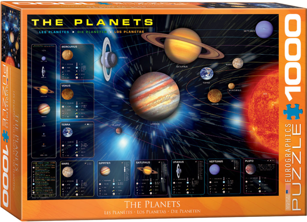 Exploring The Solar System - 200 Piece Puzzle - Athena Posters