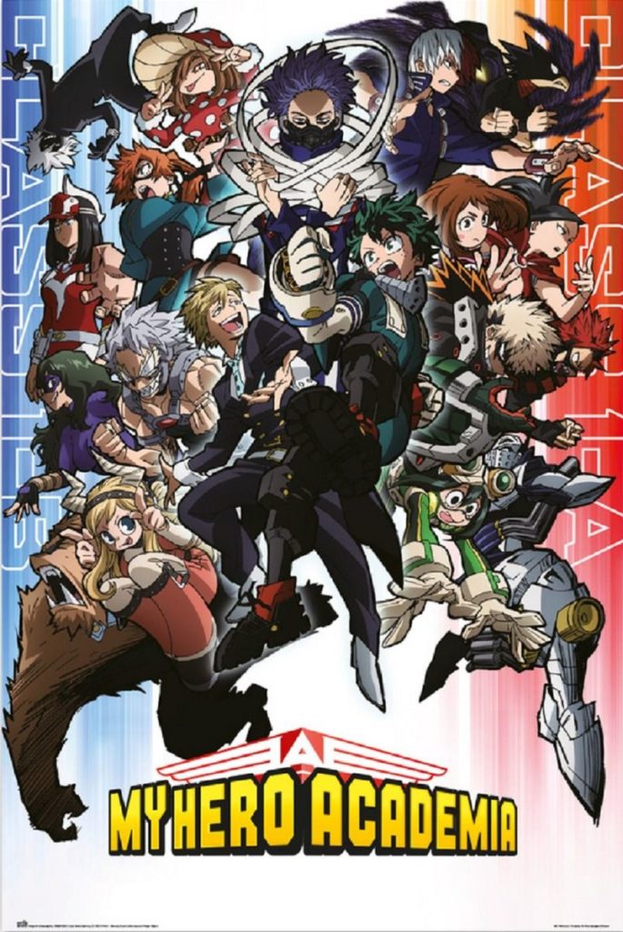 My Hero Academia - Class 1-A & 1-B - Athena Posters