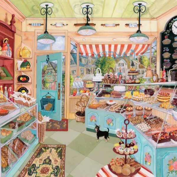 Corner Bakery - 750 piece puzzle - Athena Posters